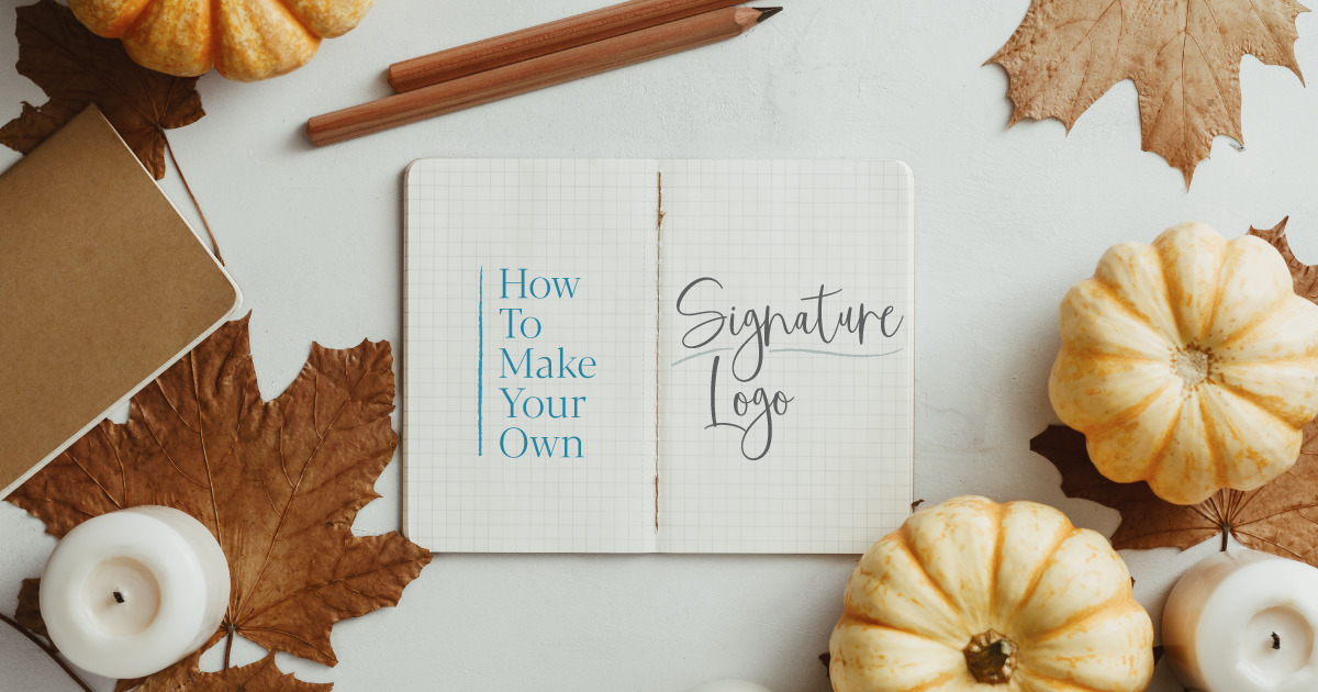 How to Make Your Own Signature Logo - Creative Market Blog