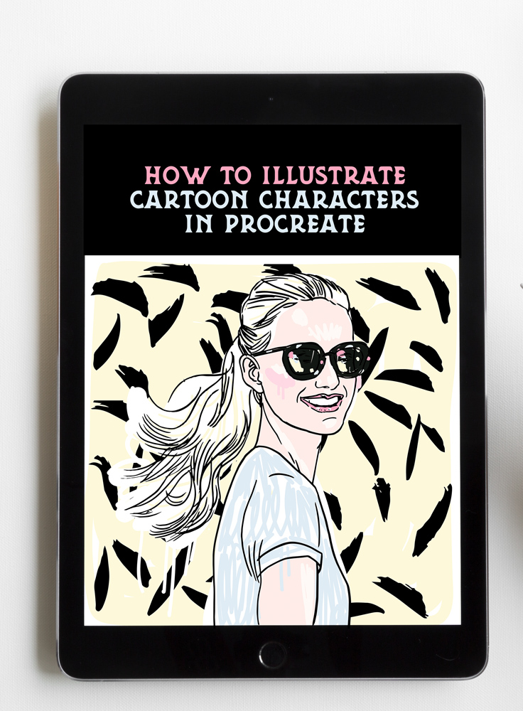 How to Illustrate Cartoon Characters in Procreate | Creative Market Blog