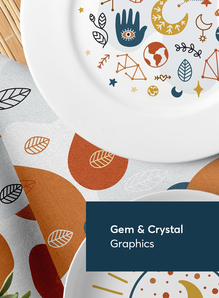20 Whimsical Gem and Crystal Graphics for Brands & Bloggers | Creative ...
