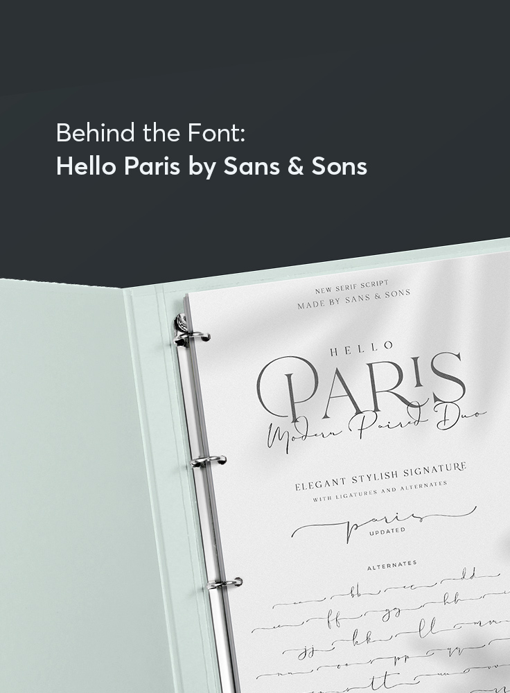 Behind the Font: Hello Paris, a Variable Font Duo Full of Flair ...
