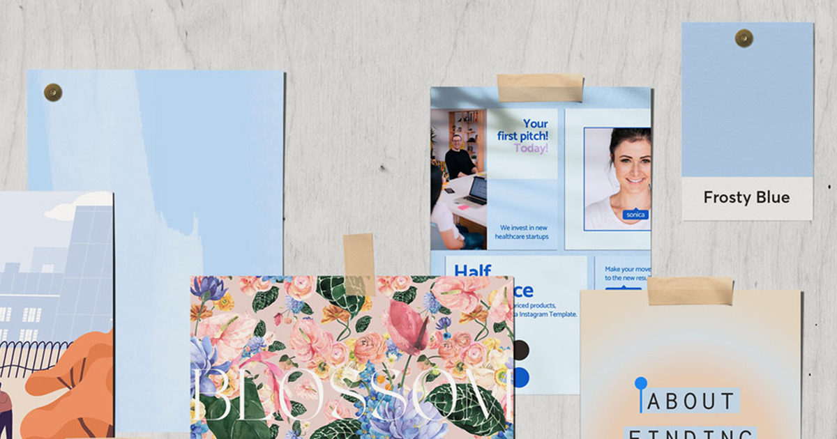Introducing Our Color of the Season: Frosty Blue | Creative Market Blog